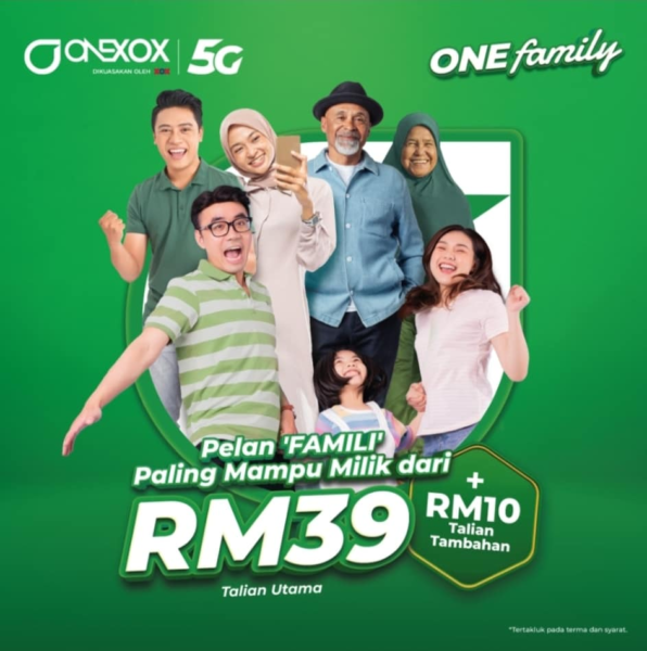ONEXOX FAMILY PLAN - One Price Share Whole Family